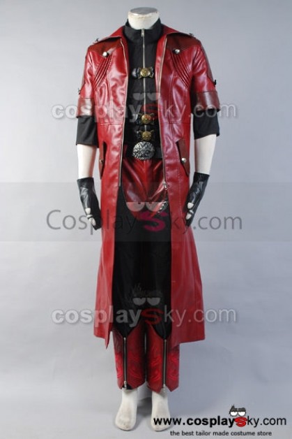 DMC Devil May Cry 4 Dante Costume Custom Full Set | Game Devil May Cry ...