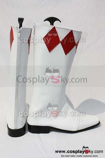 Mighty Morphin Power Rangers Geki Tyranno Ranger Cosplay Boots Shoes ...