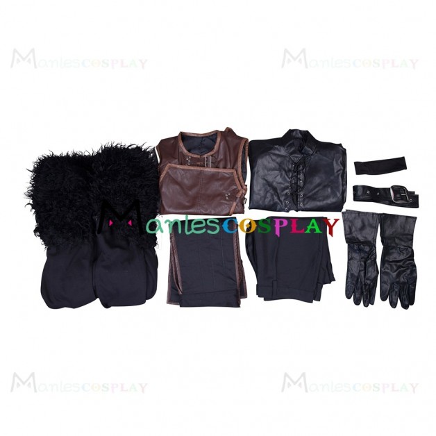 Jon Snow Uniform For Game of Thrones Cosplay