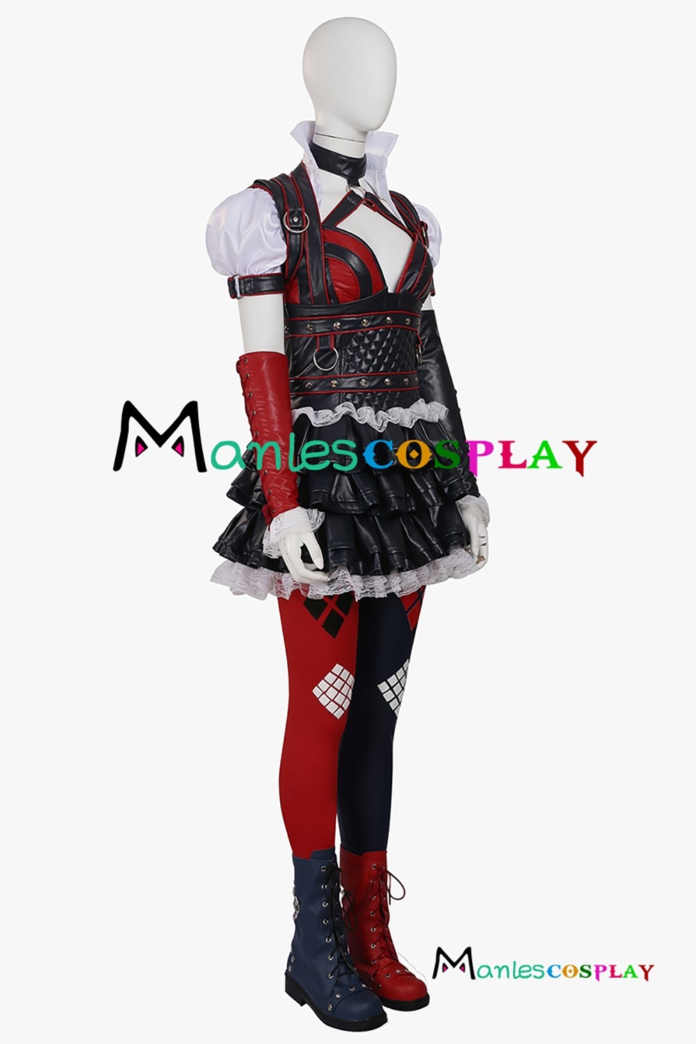 Harley Quinn Cosplay Costume Outfit From Batman Arkham Knight