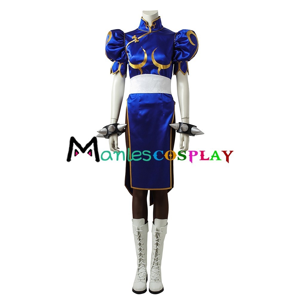Chun Li Costume For Street Fighter Chun Li Cosplay
