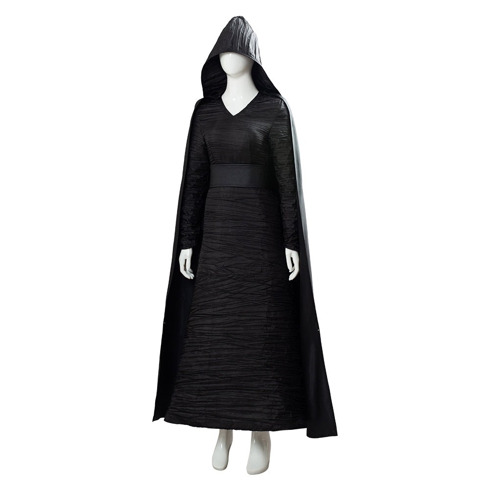 Star Wars: The Rise of Skywalker Dark Side Rey Outfit Cosplay Costume ...