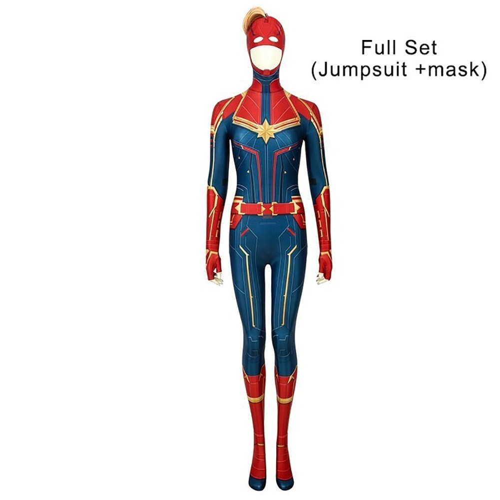 Cosplay Costume From Captain Marvel Ms Marvel Carol Danvers