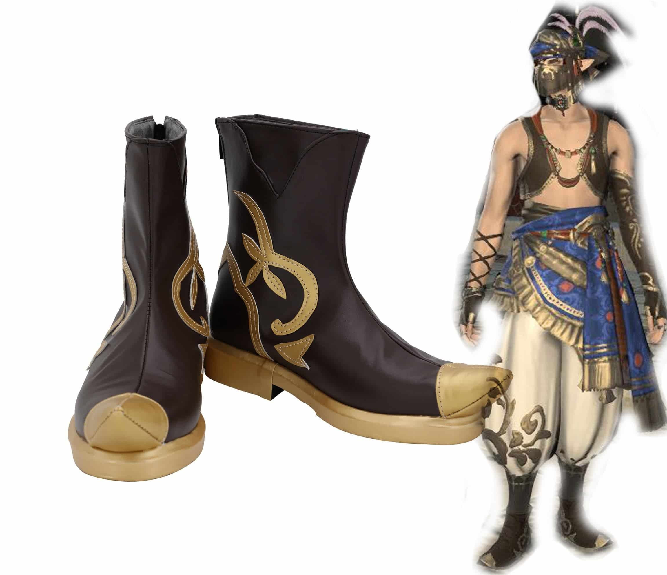 Final Fantasy FF14 Ver.B Cosplay Shoes | Final Fantasy Shoes