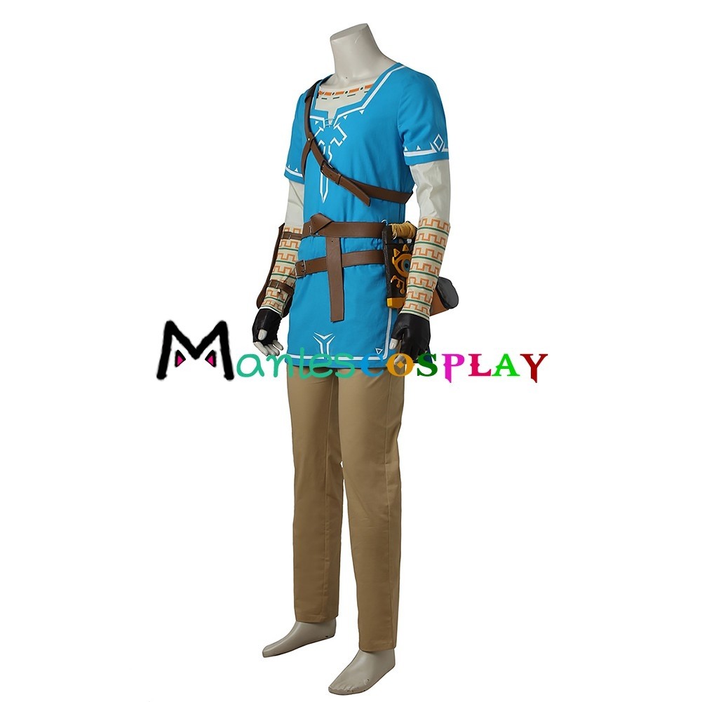 Link Costume For The Legend of Zelda Breath of the Wild Link Cosplay
