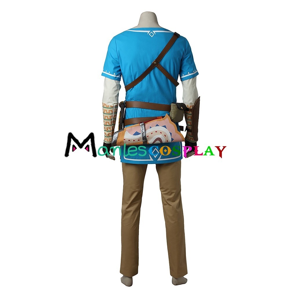 Link Costume For The Legend of Zelda Breath of the Wild Link Cosplay