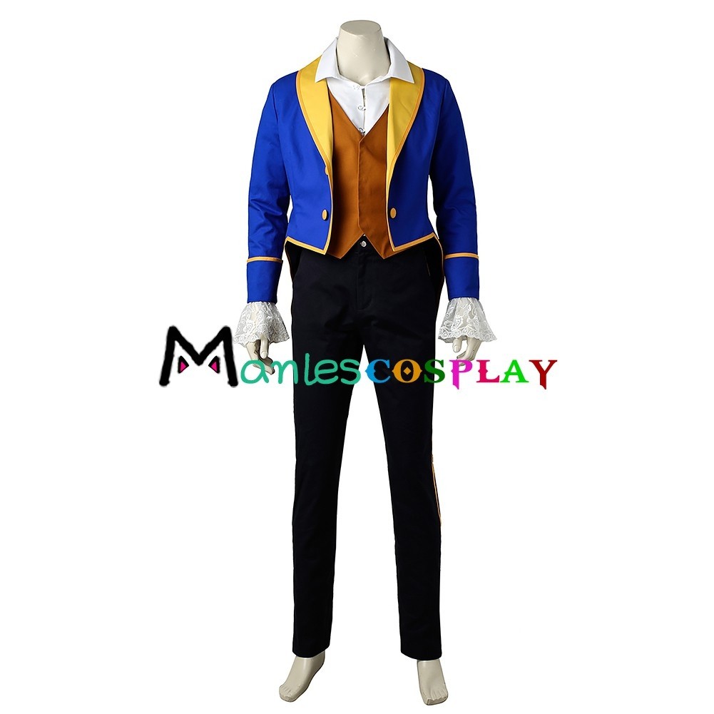 Prince Adam Costume For Beauty and the Beast Prince Adam Cosplay