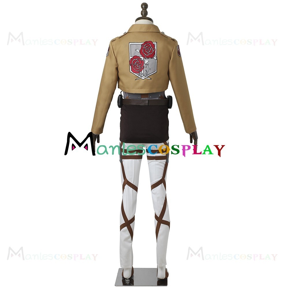 Stationed Corps Costume For Attack On Titan Cosplay With Armor Guard