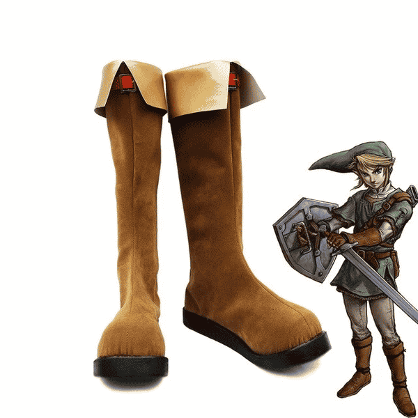 The Legend Of Zelda Link Cosplay Boots Shoes | The Legend of Zelda Shoes