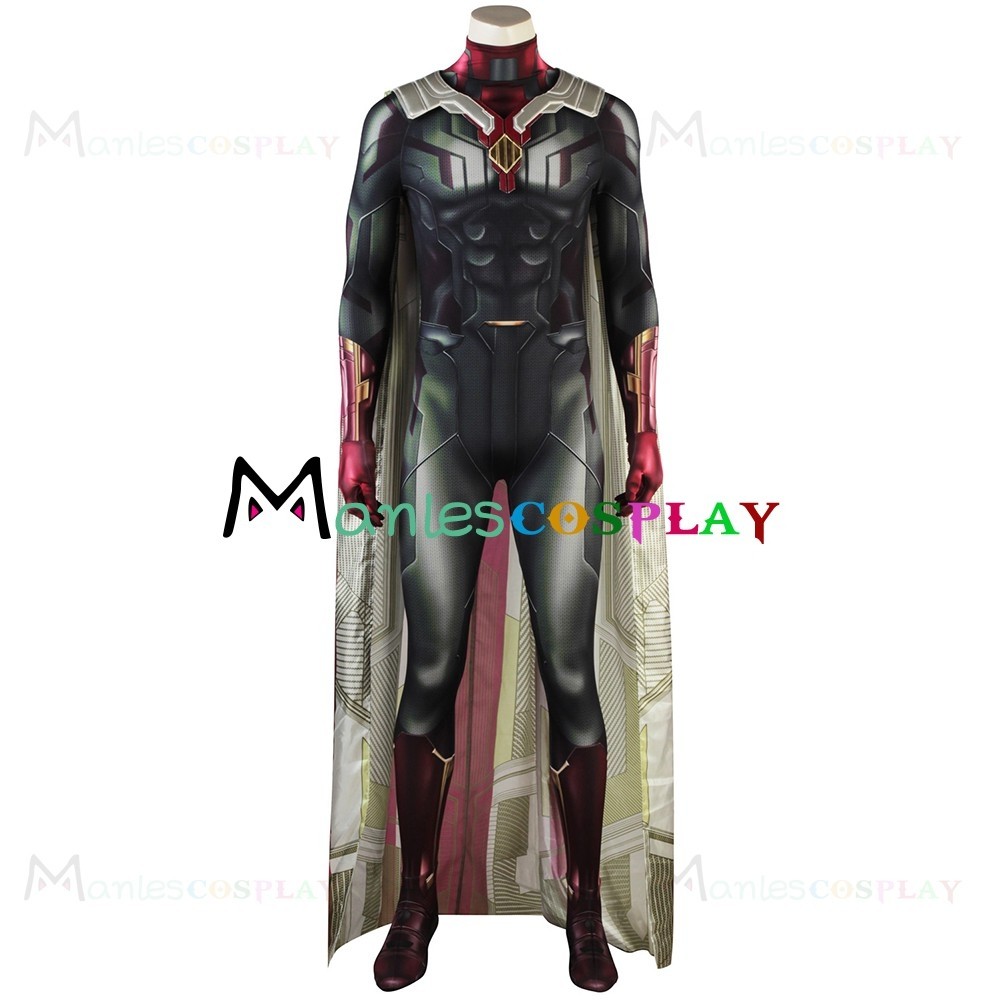 Vision Costume For Avengers Infinity War Cosplay