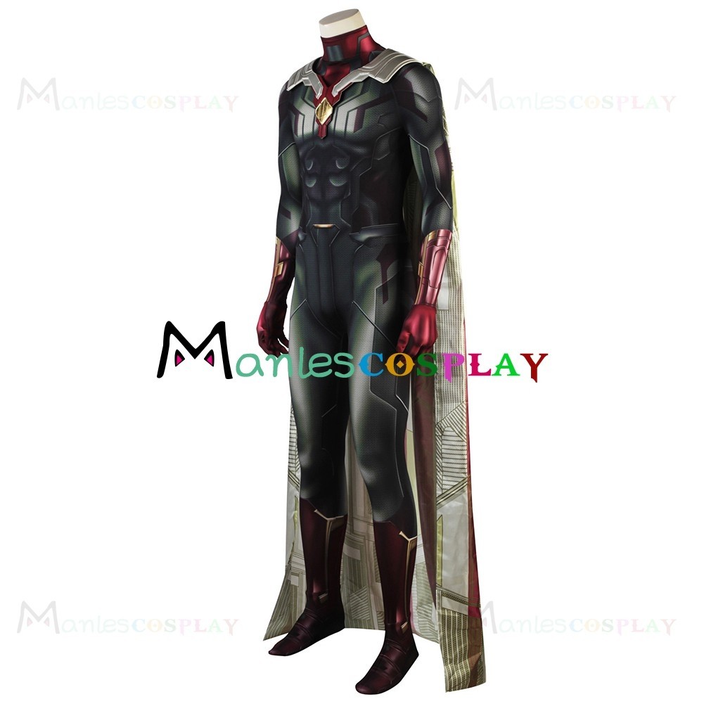 Vision Costume For Avengers Infinity War Cosplay