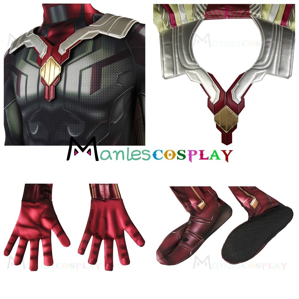 Vision Costume For Avengers Infinity War Cosplay